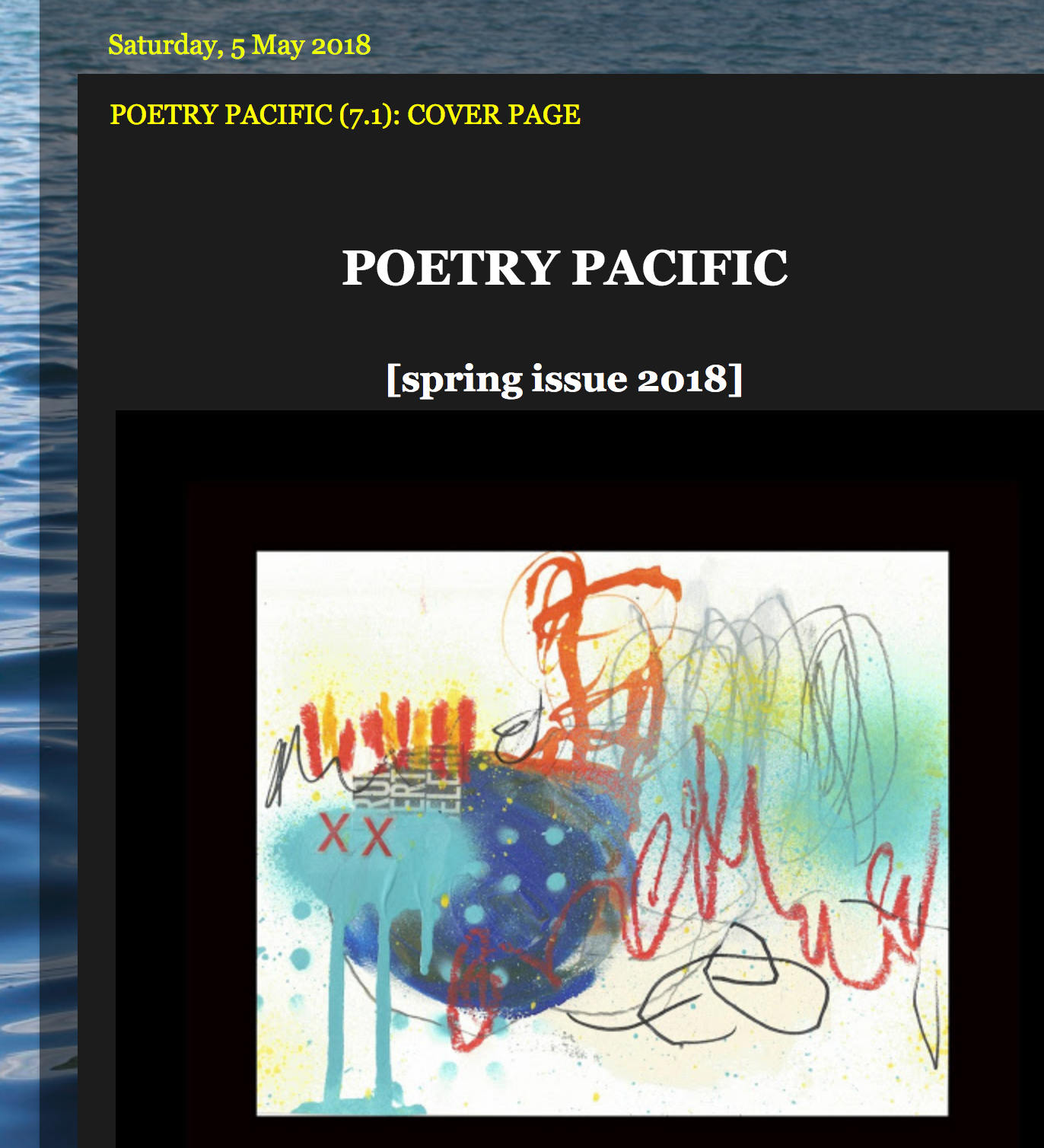 “Prayers of the Day” in Poetry Pacific | jeff bagato
