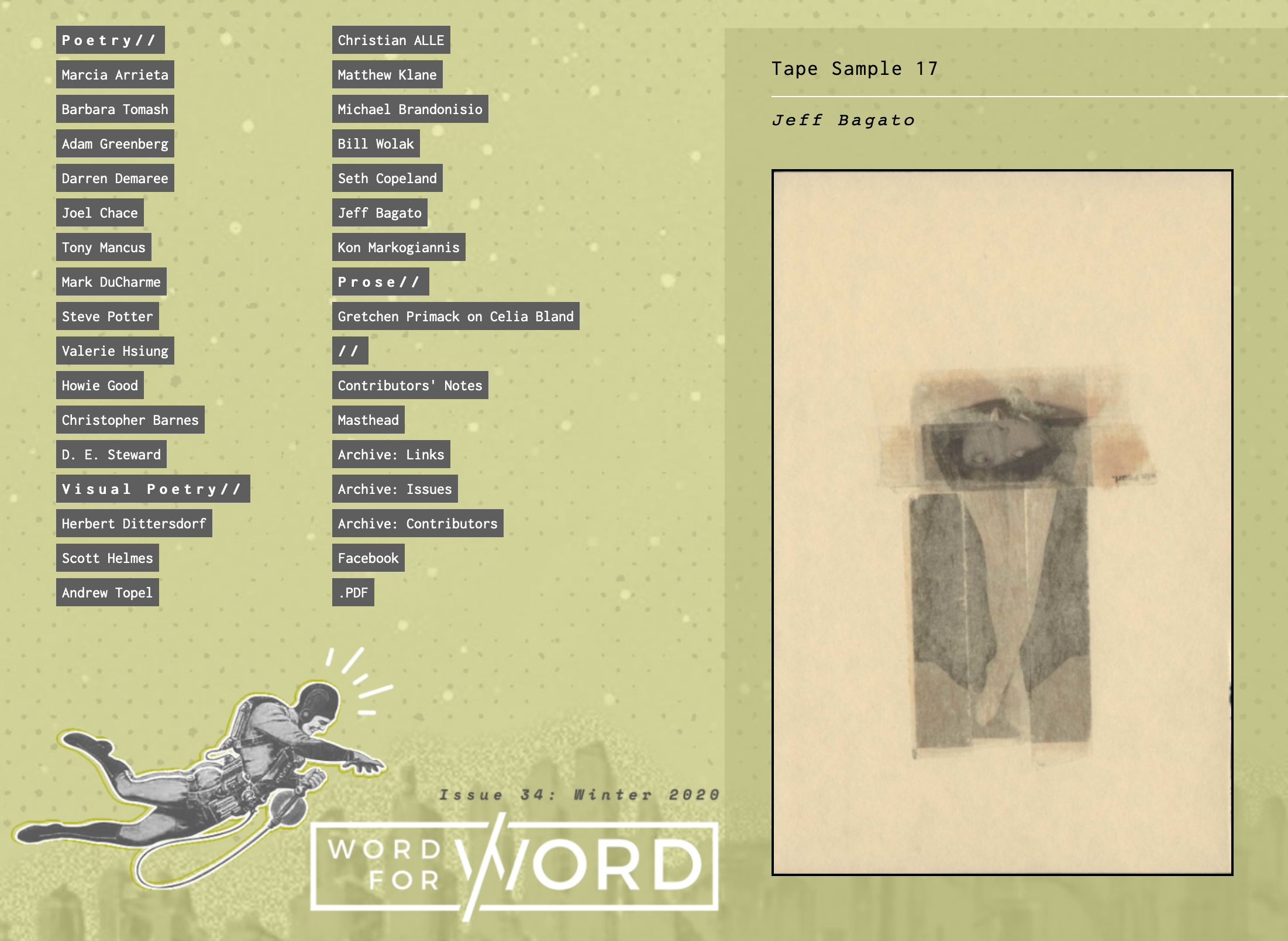 4 vispo published in Word For/Word | jeff bagato